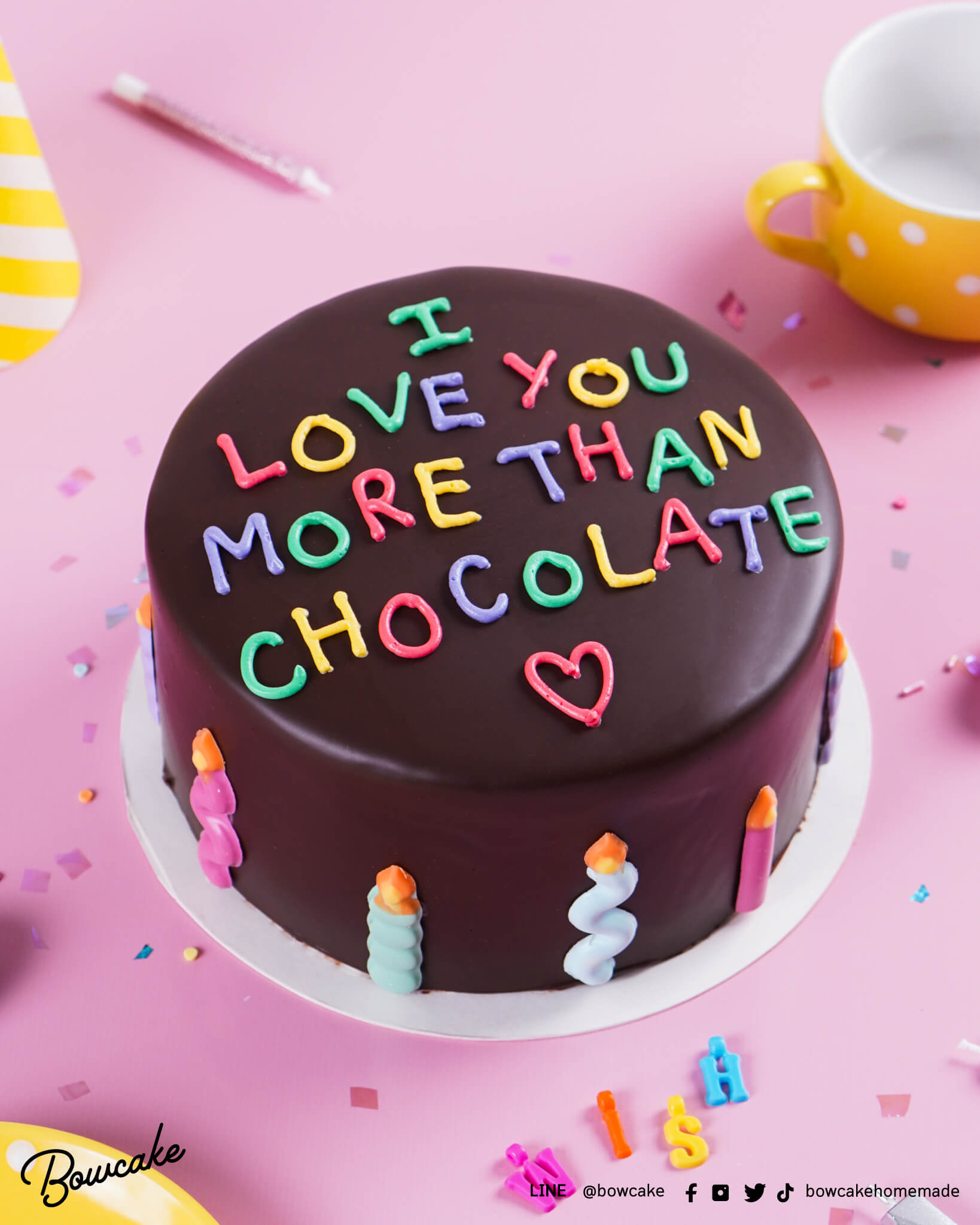 Choco Mousse Bomb - Bowcake